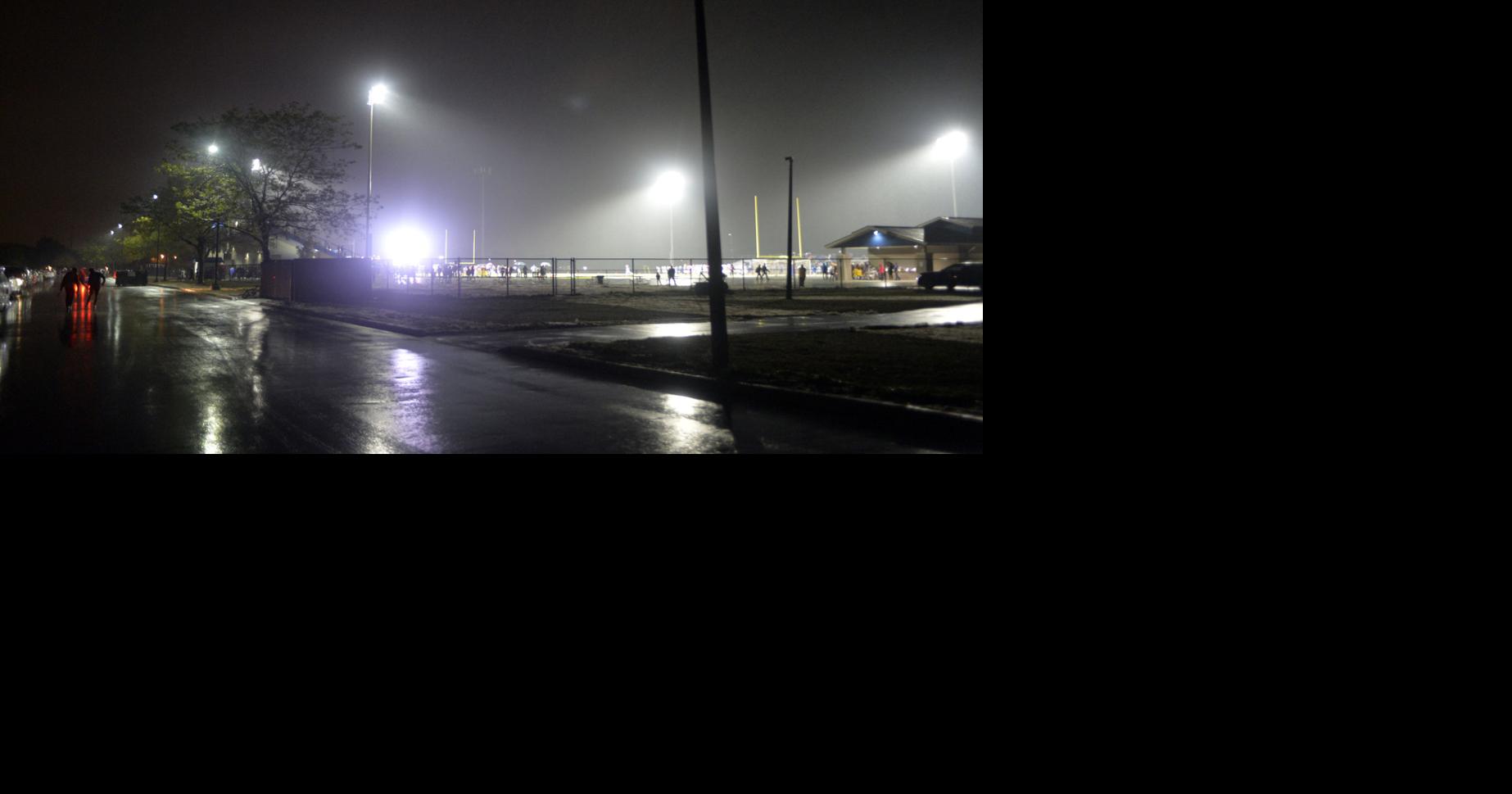 Fix It spotlight's Ameche Field parking lot lighting