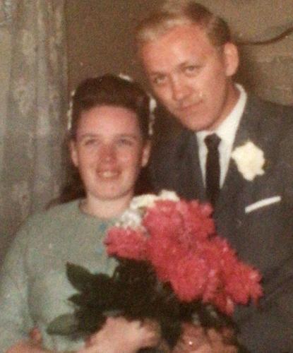 Joseph and Edith Robinson mark their 60th wedding anniversary