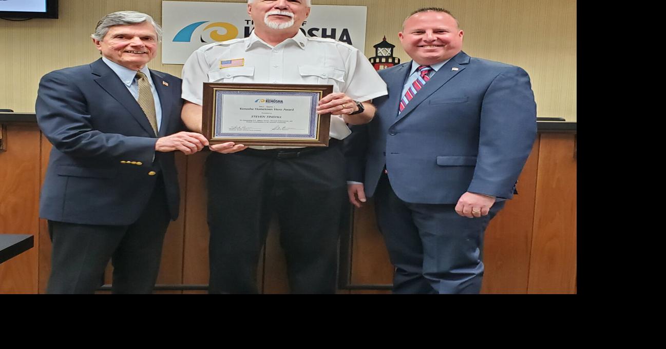 Steven Tindall named Hometown Hero for the first quarter in Kenosha