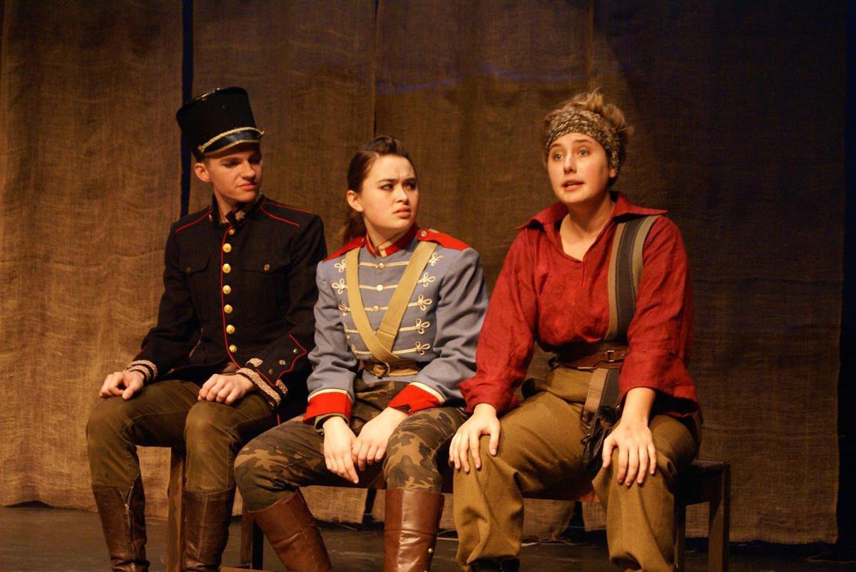 Carthage College performing "Mother Courage and her Children ...