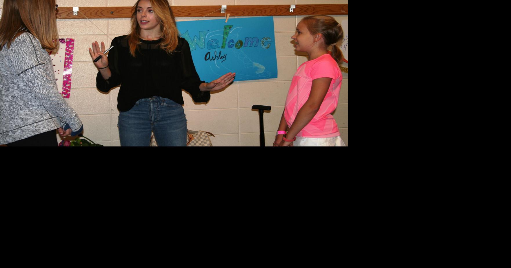 Olympic skater visits RecPlex