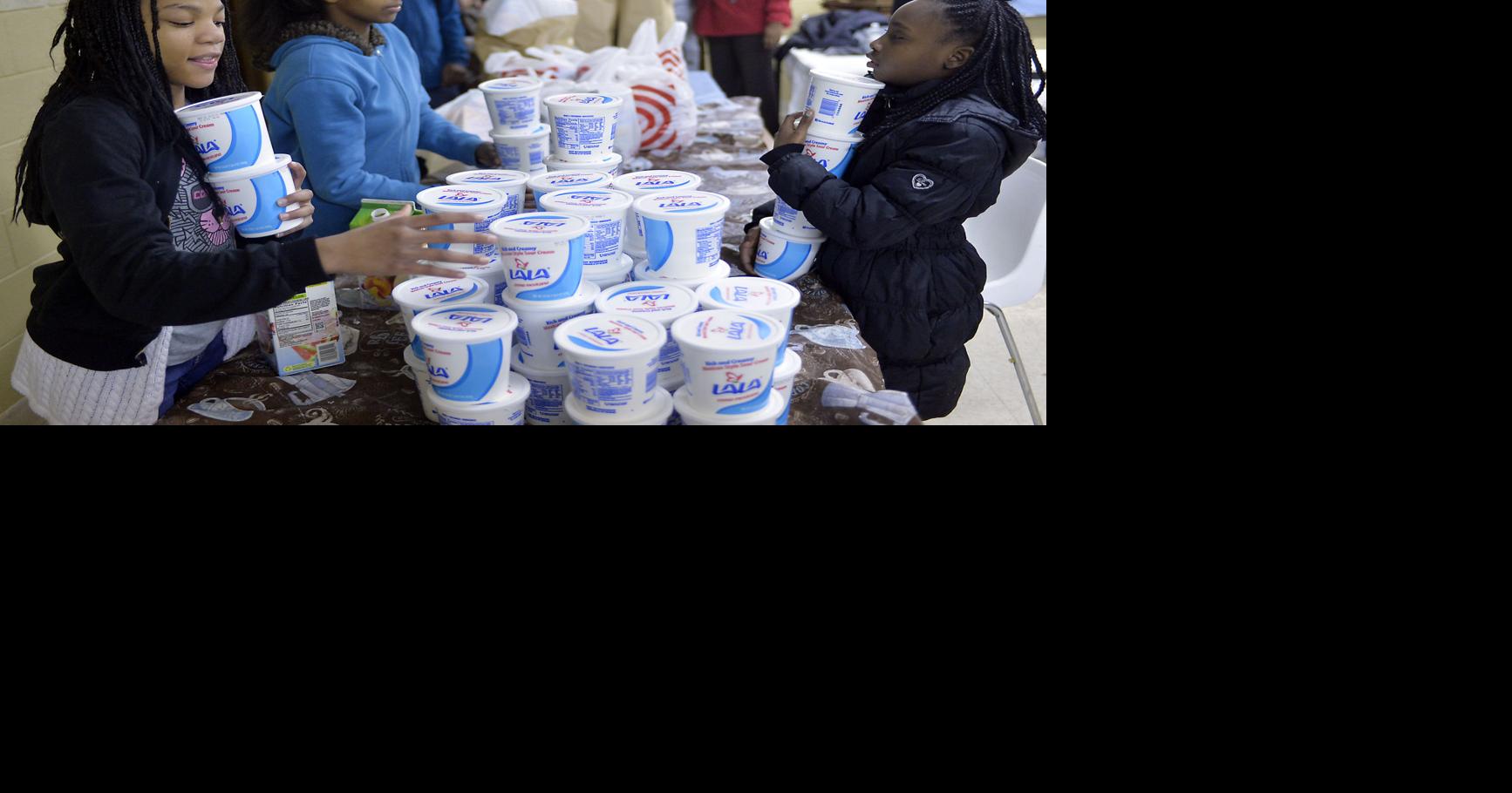 Church helps fill growing need to "stomp out hunger"