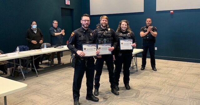 Kenosha police officers recognized for lifesaving work