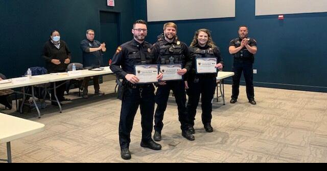 Kenosha police officers recognized for lifesaving work