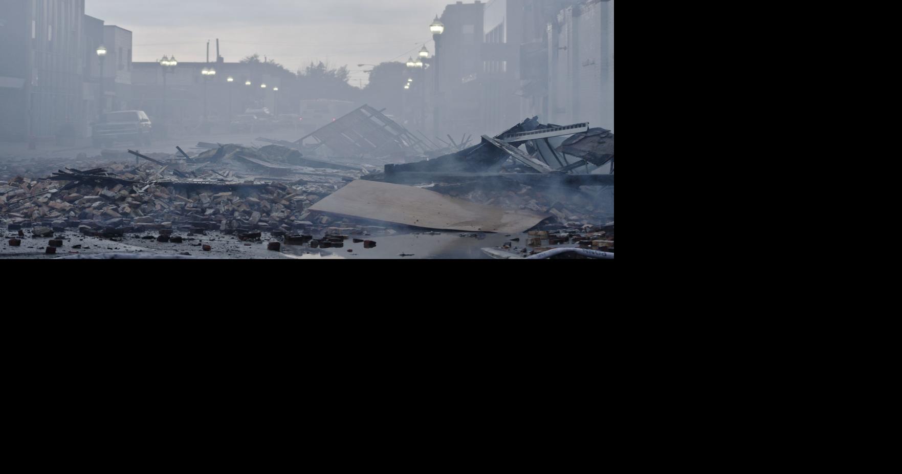 IN PHOTOS: Uptown Kenosha after the riots: Fires, damage cleanup