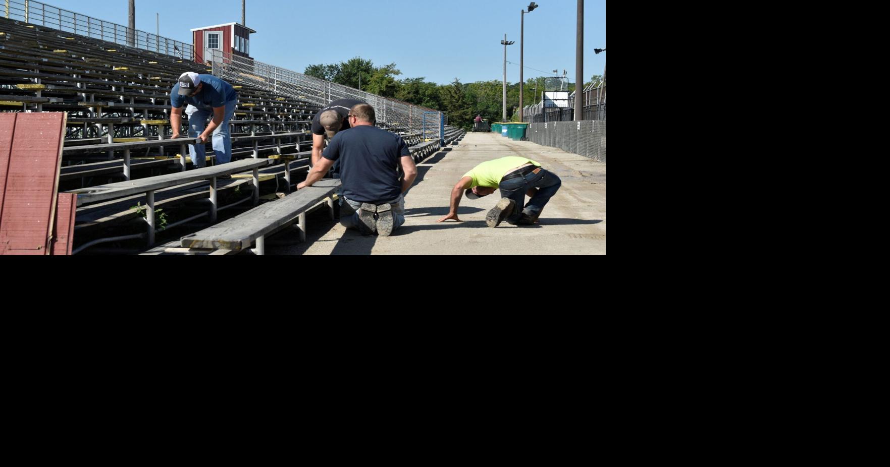 New bleachers to be installed at Wilmot Raceway