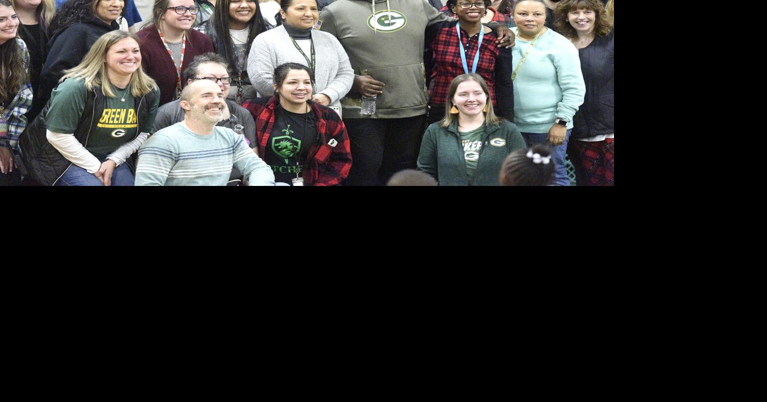 LeRoy Butler tells Wisconsin elementary and middle schoolers about ...