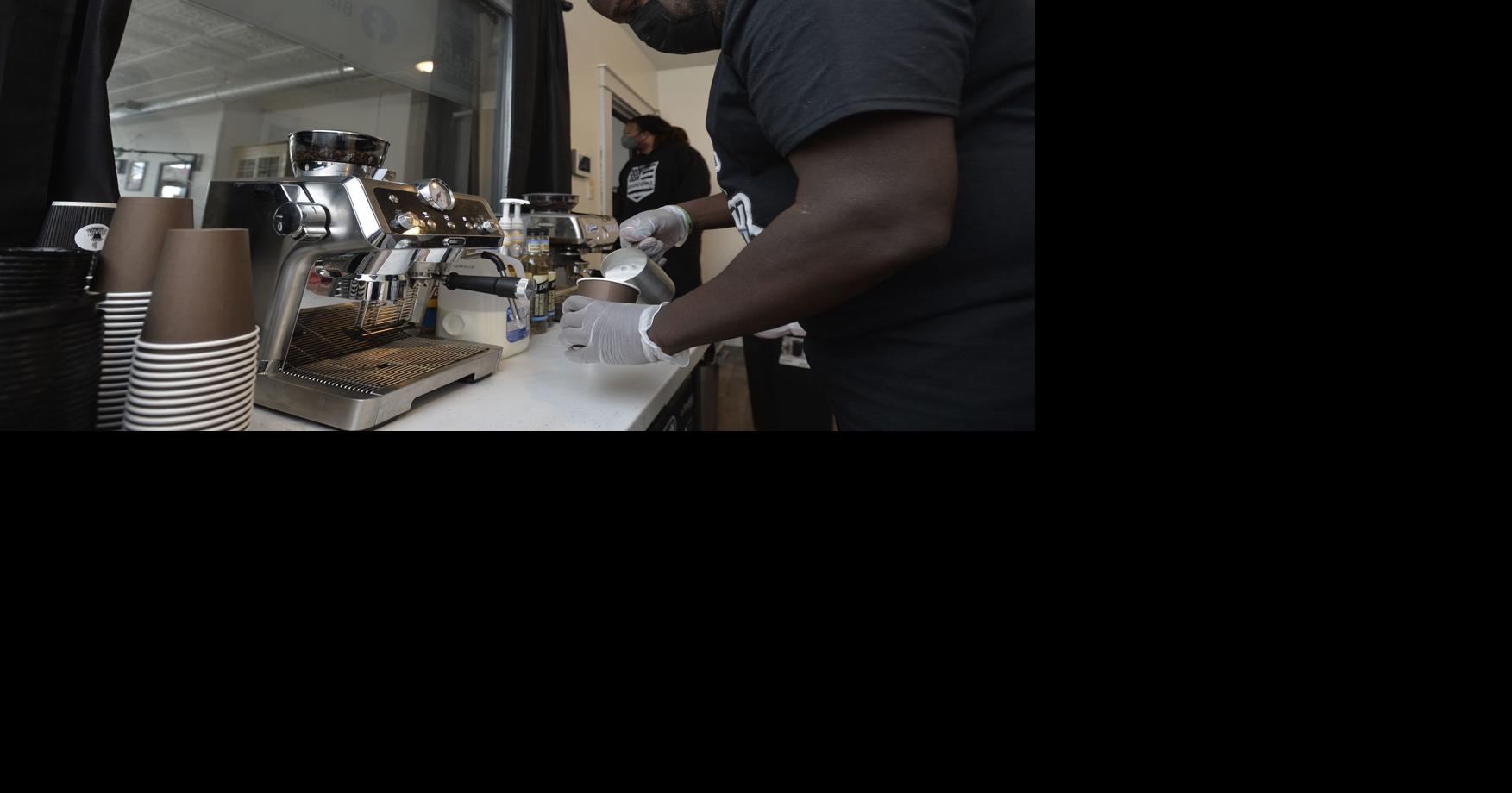 Inspired local entrepreneur opens BLAK Coffee pop-up in Downtown Kenosha