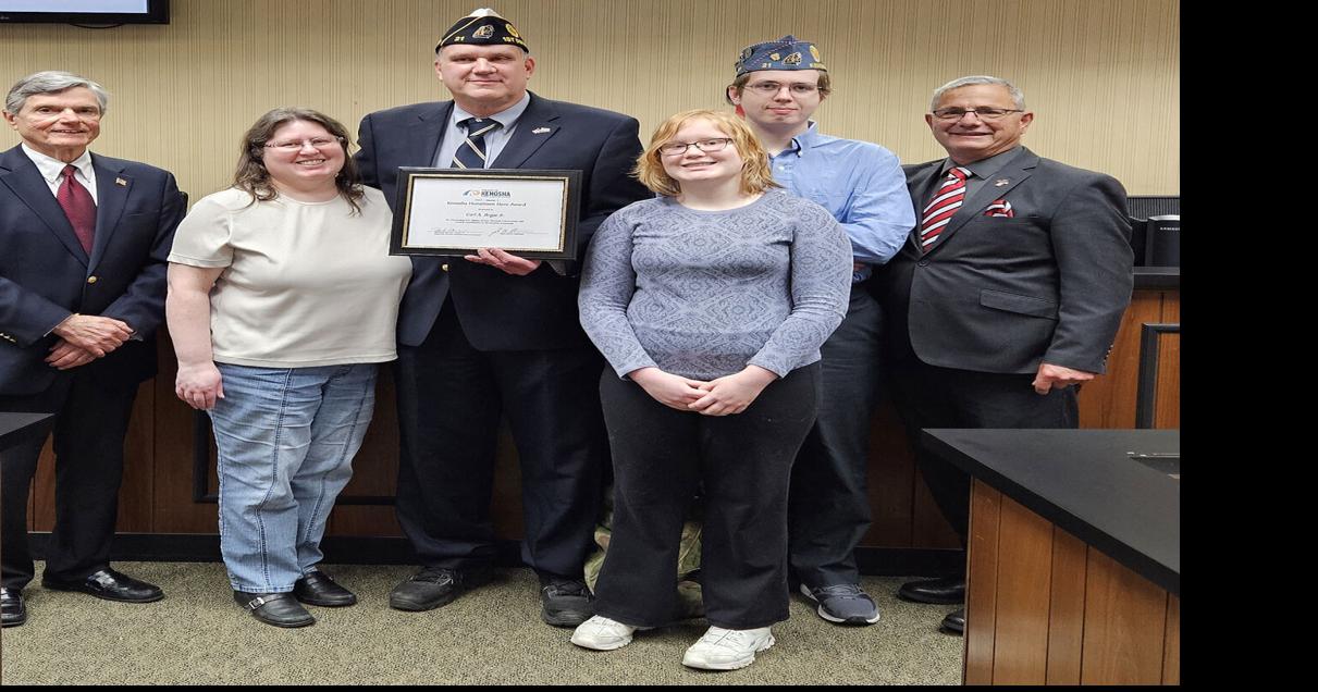 Carl A. Bogar Jr. named Kenosha Hometown Hero for the first quarter of 2023