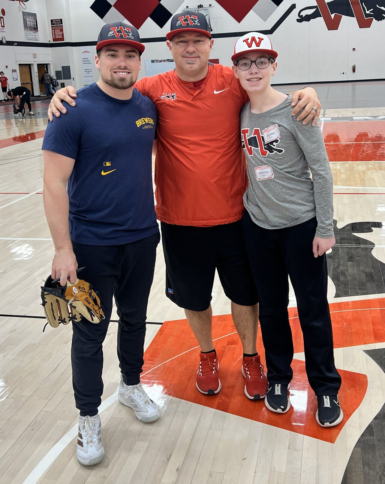 Brewers standout Caleb Durbin returns to area to host camp
