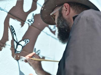 UW-Parkside Students’ Work on Wall Poems Murals in Racine