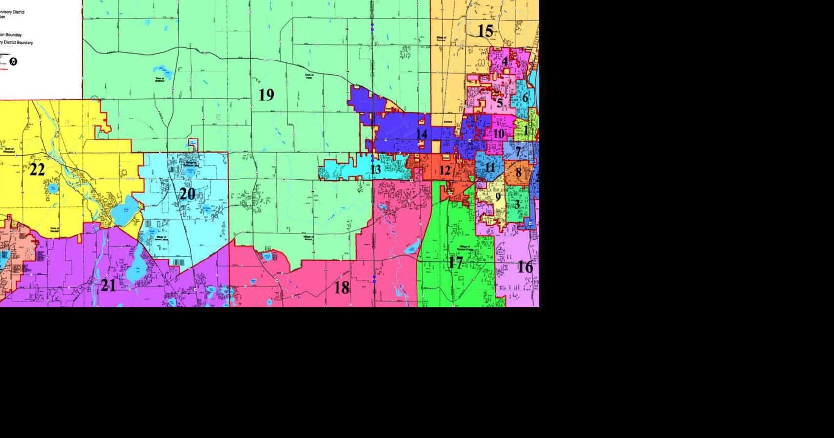 Kenosha County Supervisory District Map challenge headed to court in ...