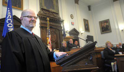 Judge David Wilk inaugurated