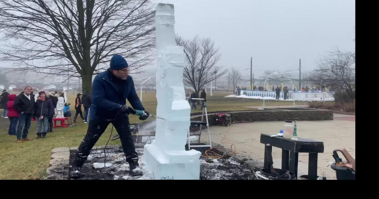 Kenosha's 10th annual Snow Daze ice festival