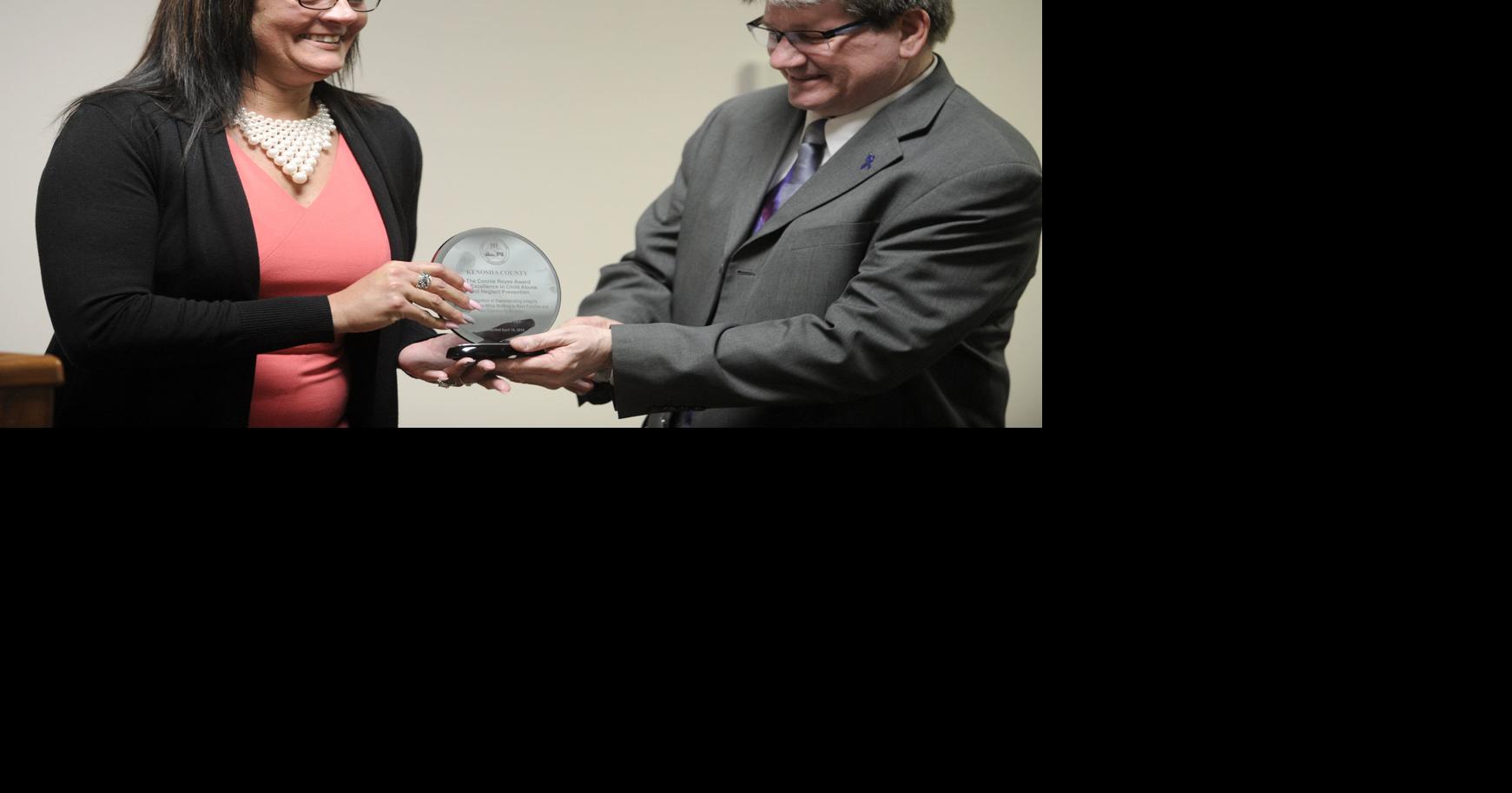 Ortiz recognized with Connie Reyes Award