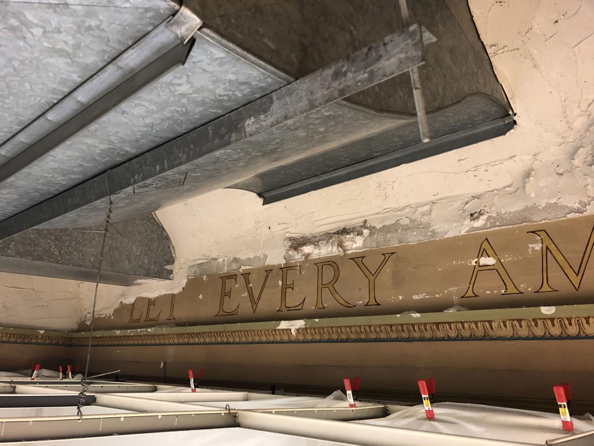 Lincoln's words, embossed in county courtroom, ring true