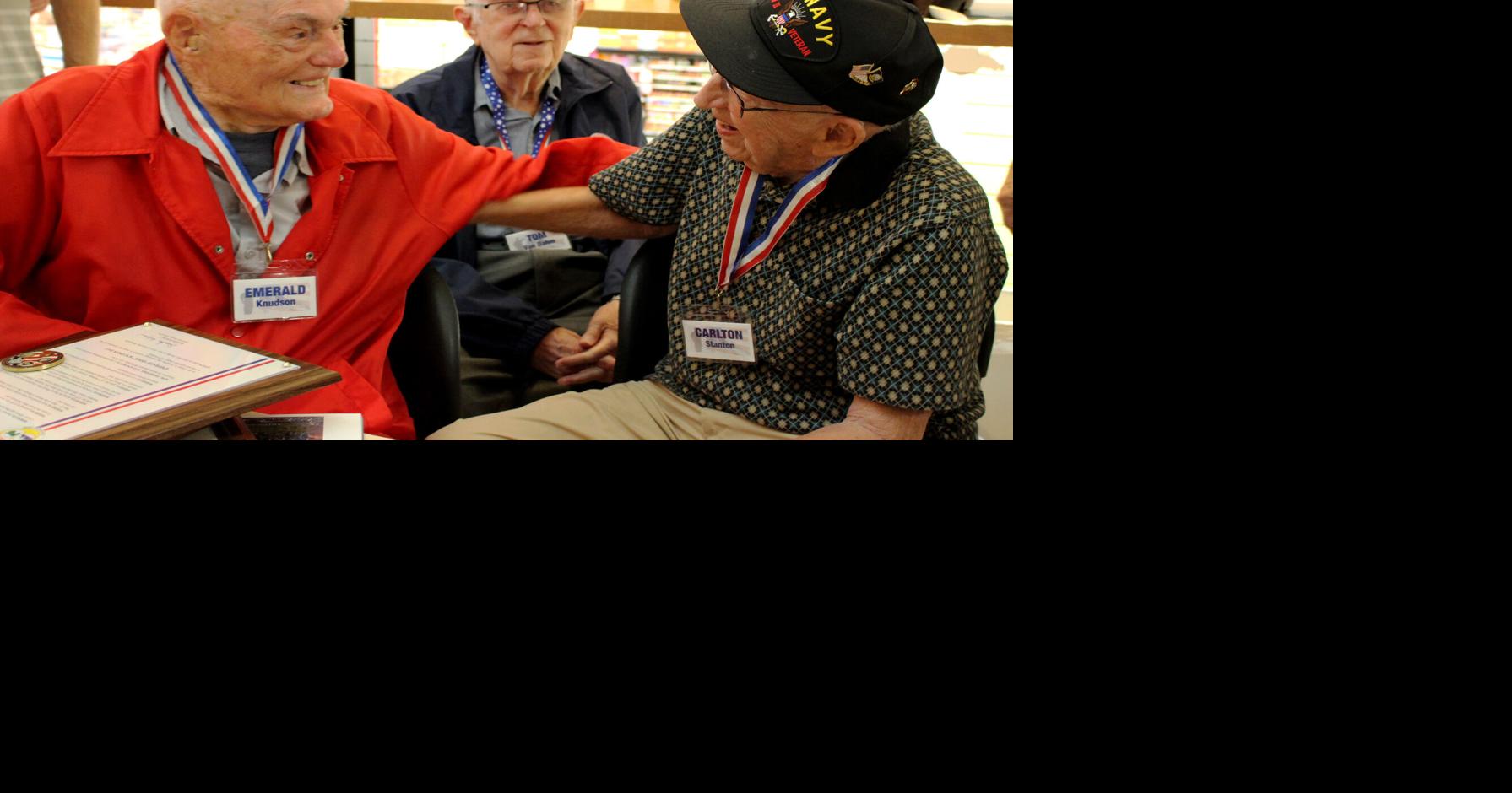 WWII veteran and longtime Kenosha resident Emerald "Dixie" Knudson ...