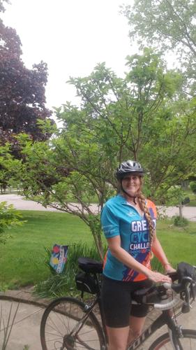 Jeanne Ross uses pedal power to fight childhood cancer.