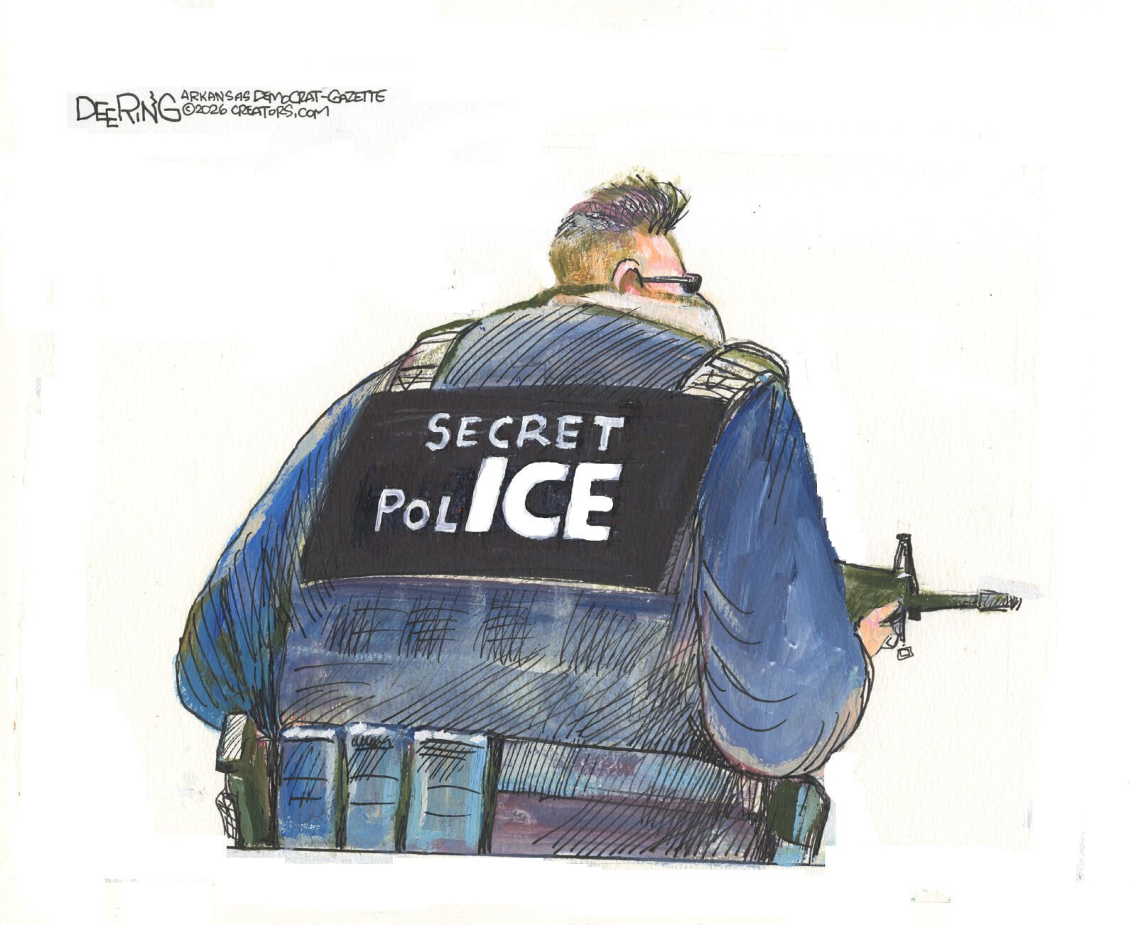 14 political cartoons argue over ICE's actions
