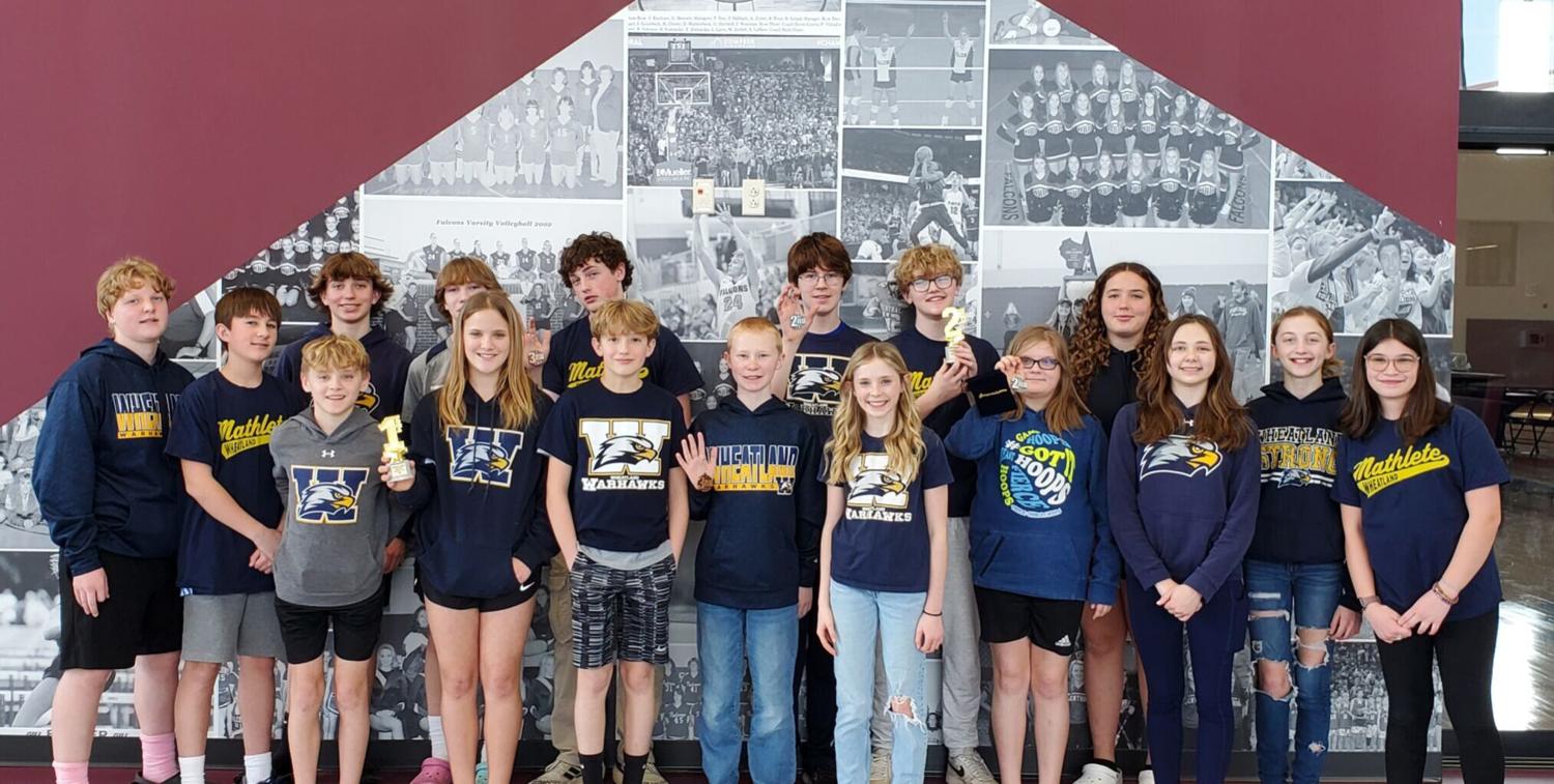 Wheatland mathletes put skills to the test in regional meet