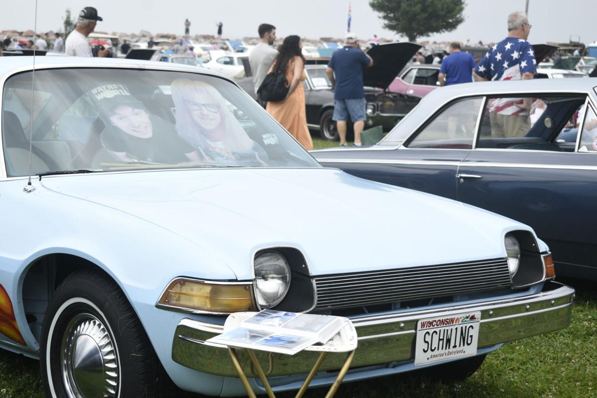 Hundreds attend AMC Homecoming car show, swap meet