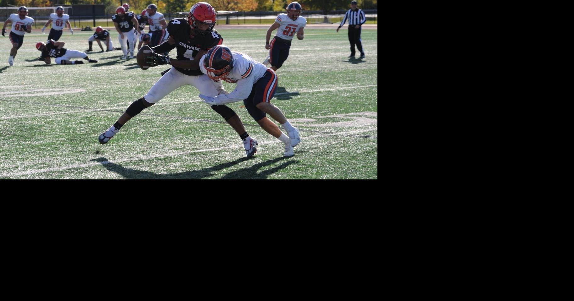 Carthage football: Firebirds can't overcome Wheaton's firepower in ...