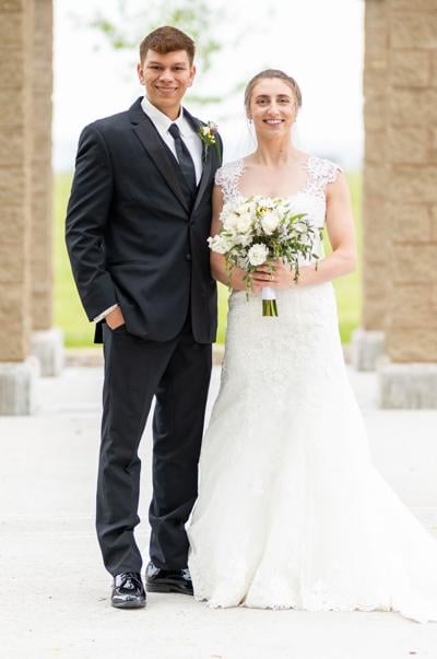Emily Bollendorf of Mount Pleasant and Nicolas Rios of Racine marry