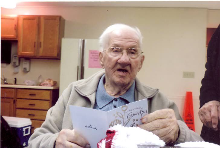 Local man marks 100th birthday