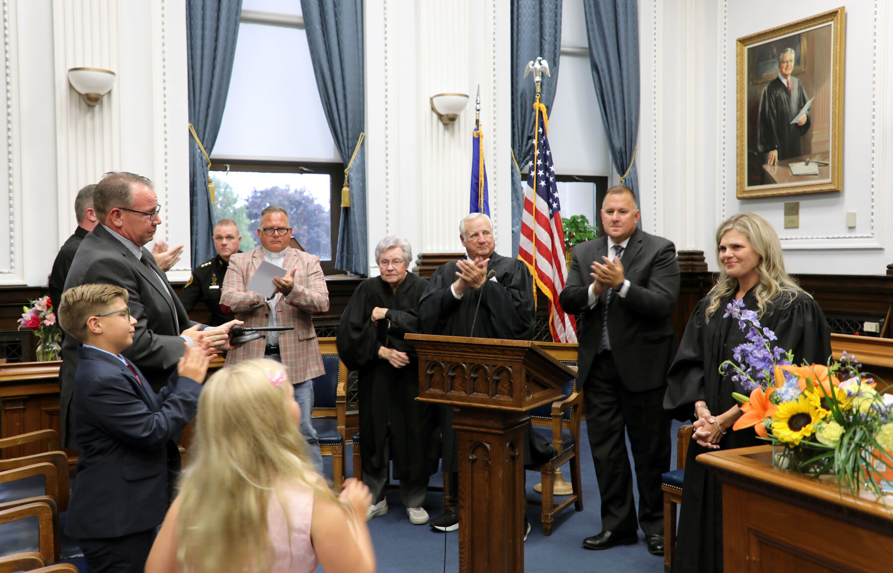 Heather Iverson installed as Kenosha County Circuit judge