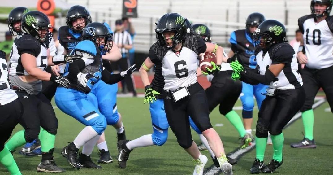 Women's tackle football: Midwest Mountain Lions, based in Kenosha and ...