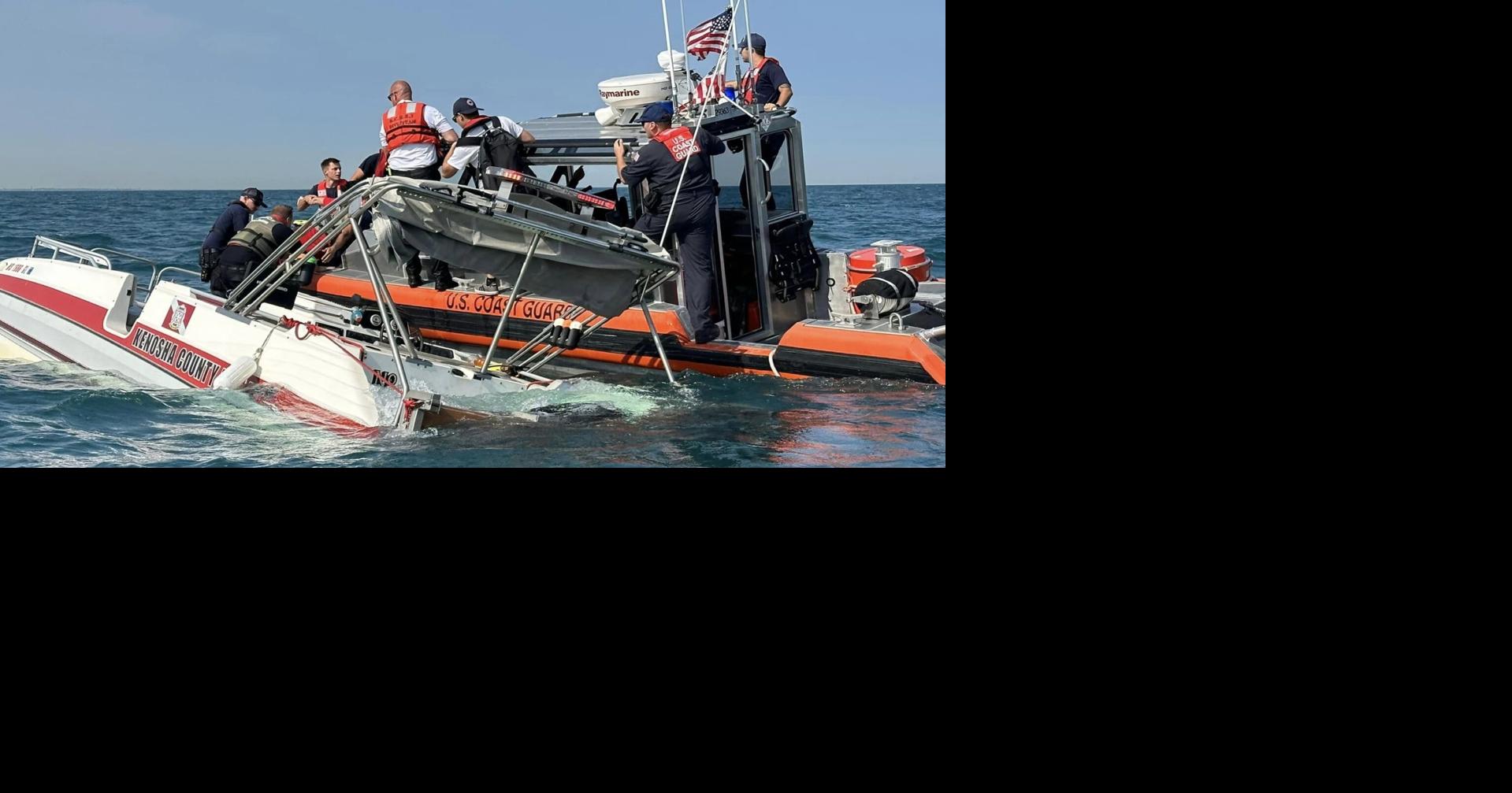 Kenosha County dive team looks to recover sunken rescue boat