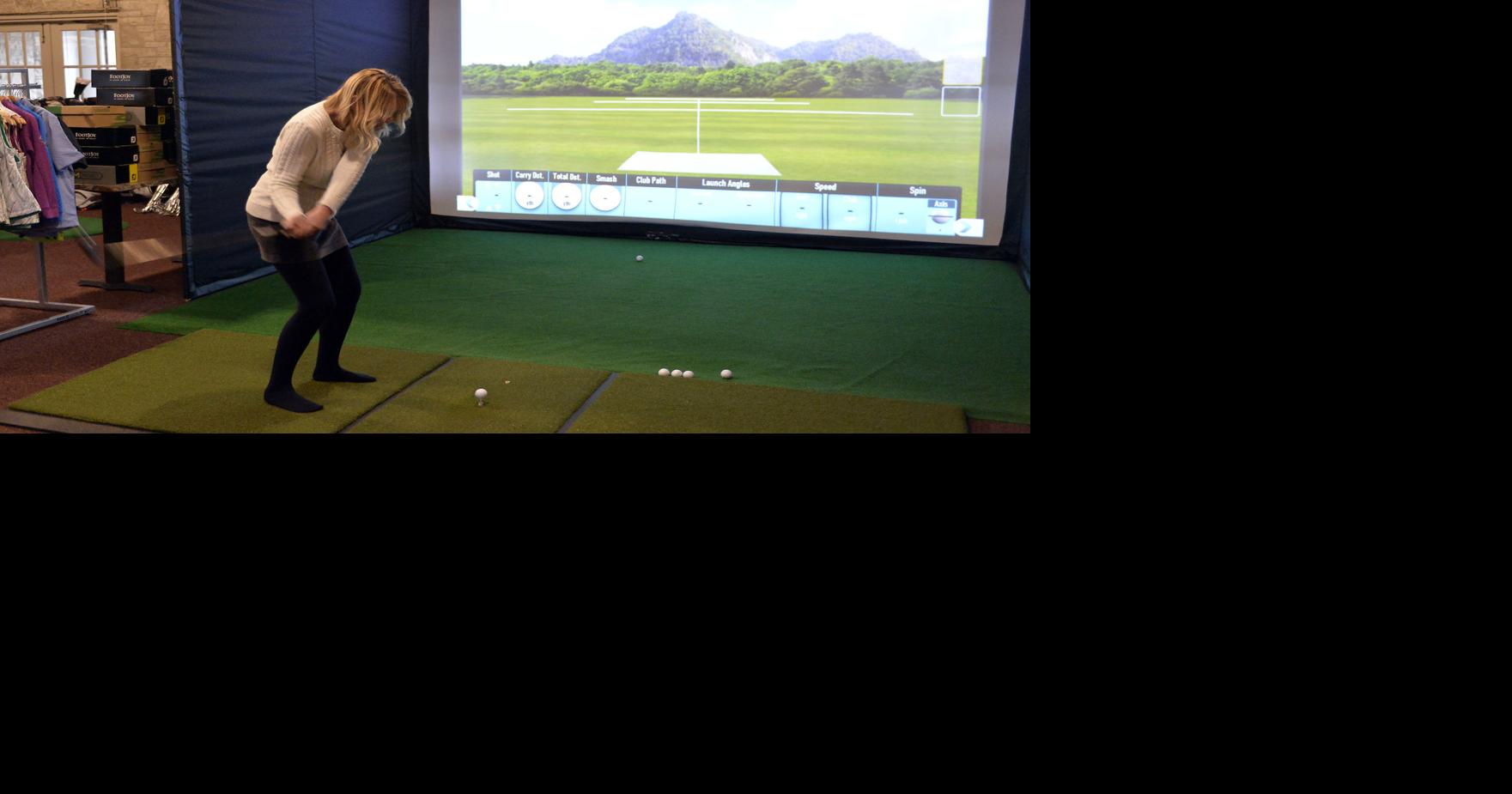 Golf now offered year-round with new simulator at Petrifying Springs ...