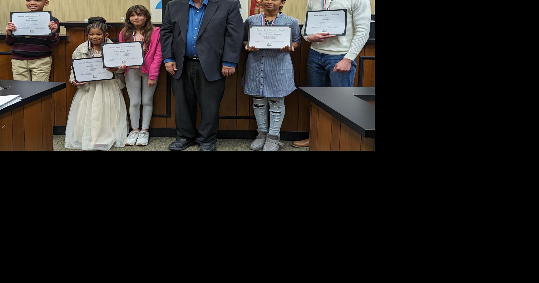 Kenosha Mayor's Youth Commission honors six students