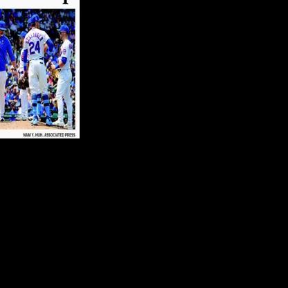 Rolling Cubs hit a speed bump