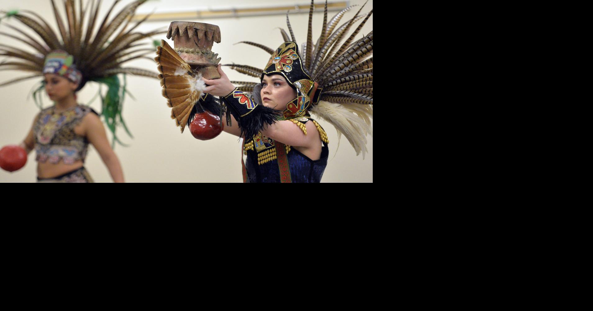 Troupe shares traditional dances honoring Aztec, Maya for Big Read event