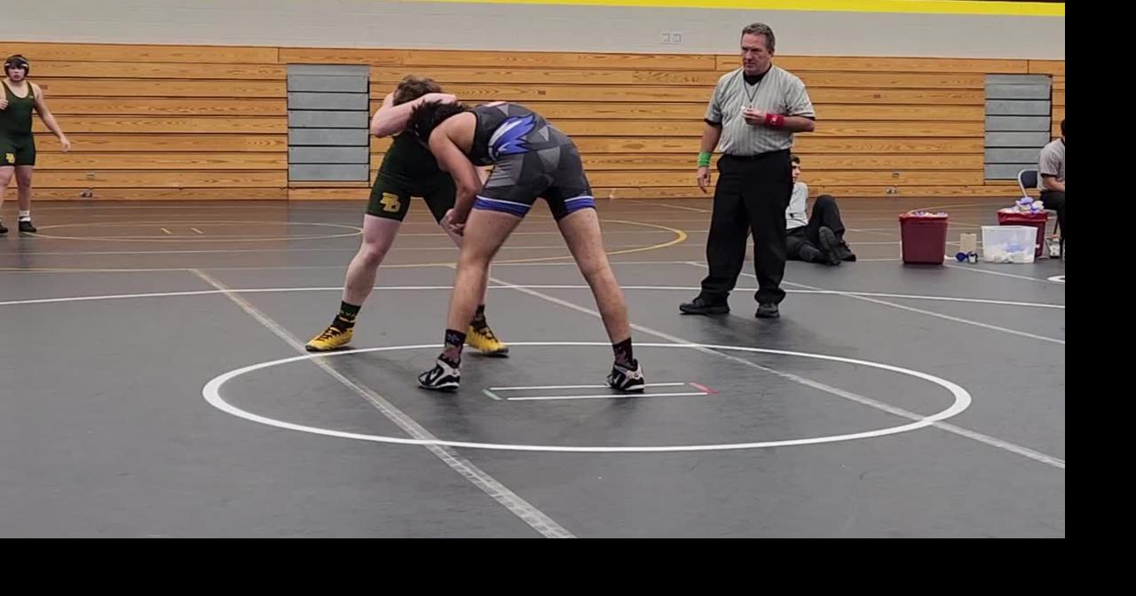 London Kiser has opponent falling down, falling down for Indian Trail ...