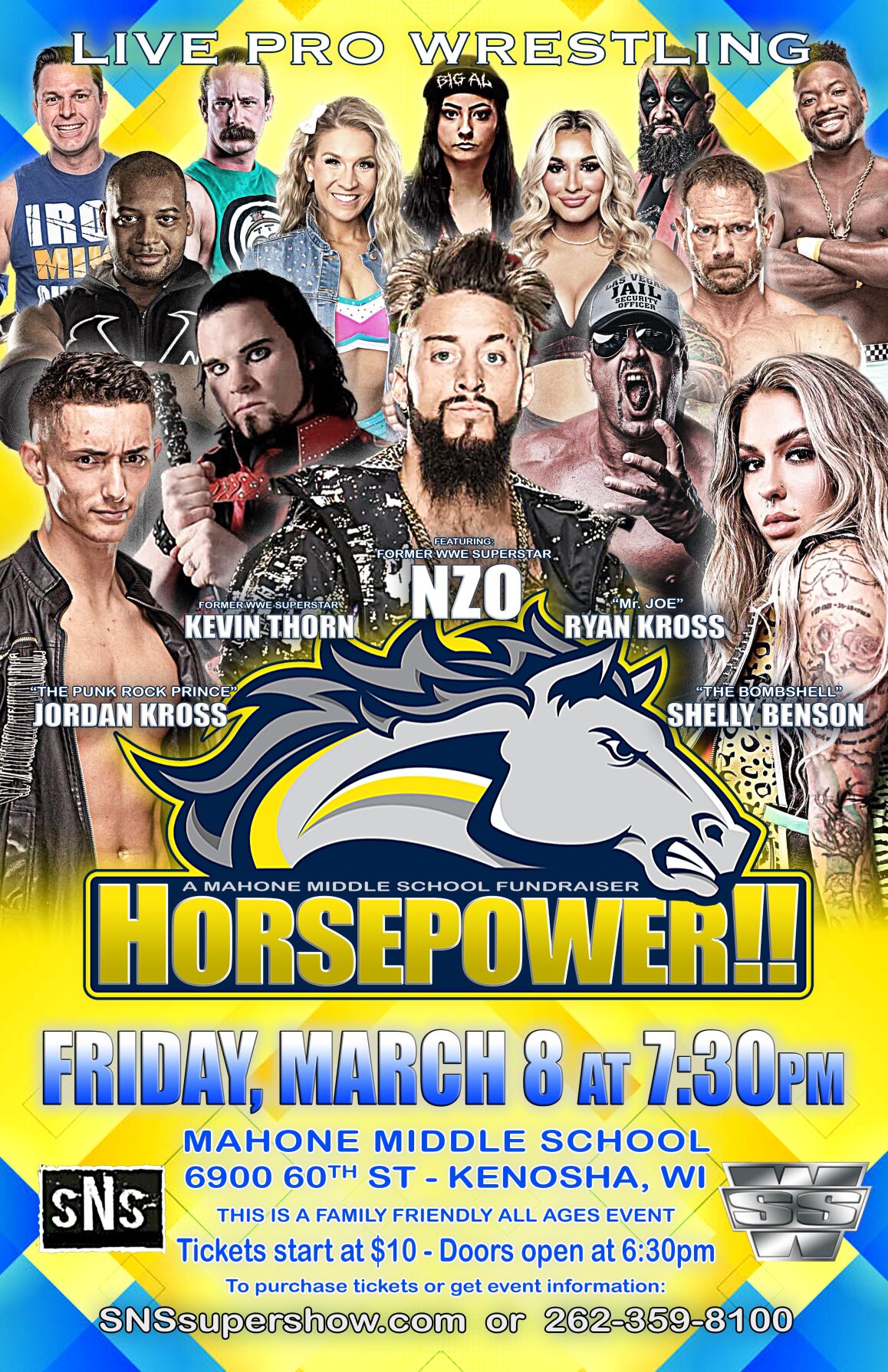 Mahone Middle School to host wrestling fundraiser on Friday