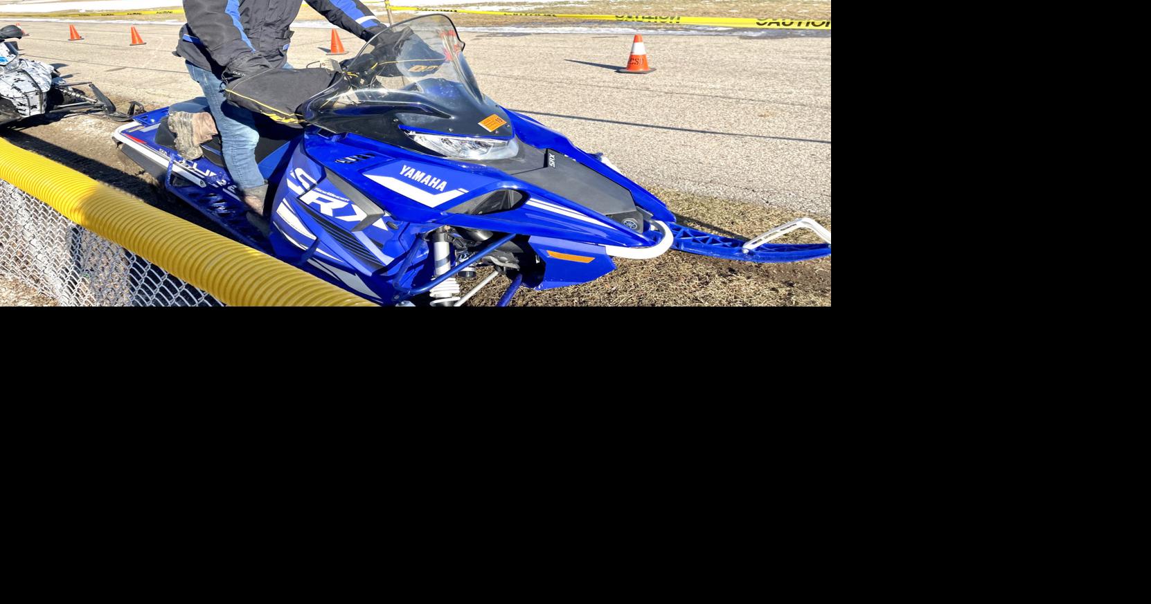 Snowmobile operators compete for fastest speeds at Winterfest at Great ...