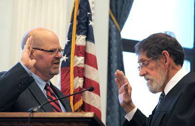 Judge David Wilk inaugurated