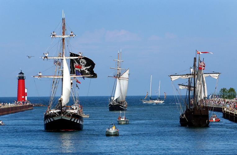 Tall ships arrive today