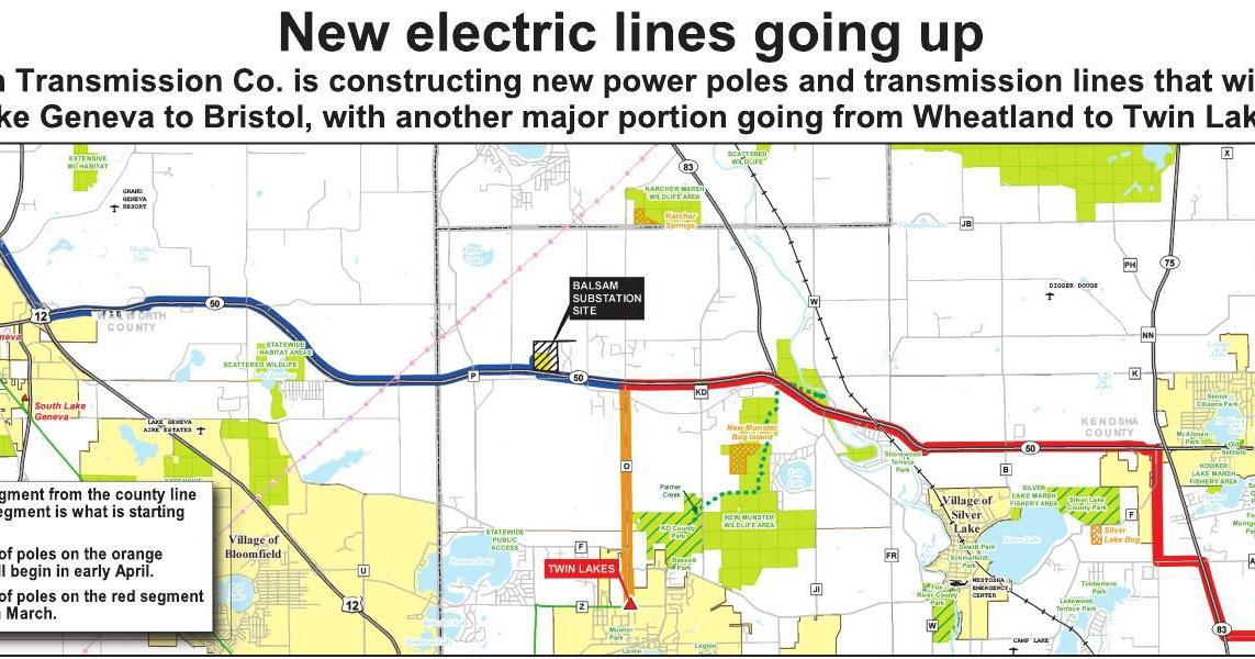 ATC transmission line project progresses
