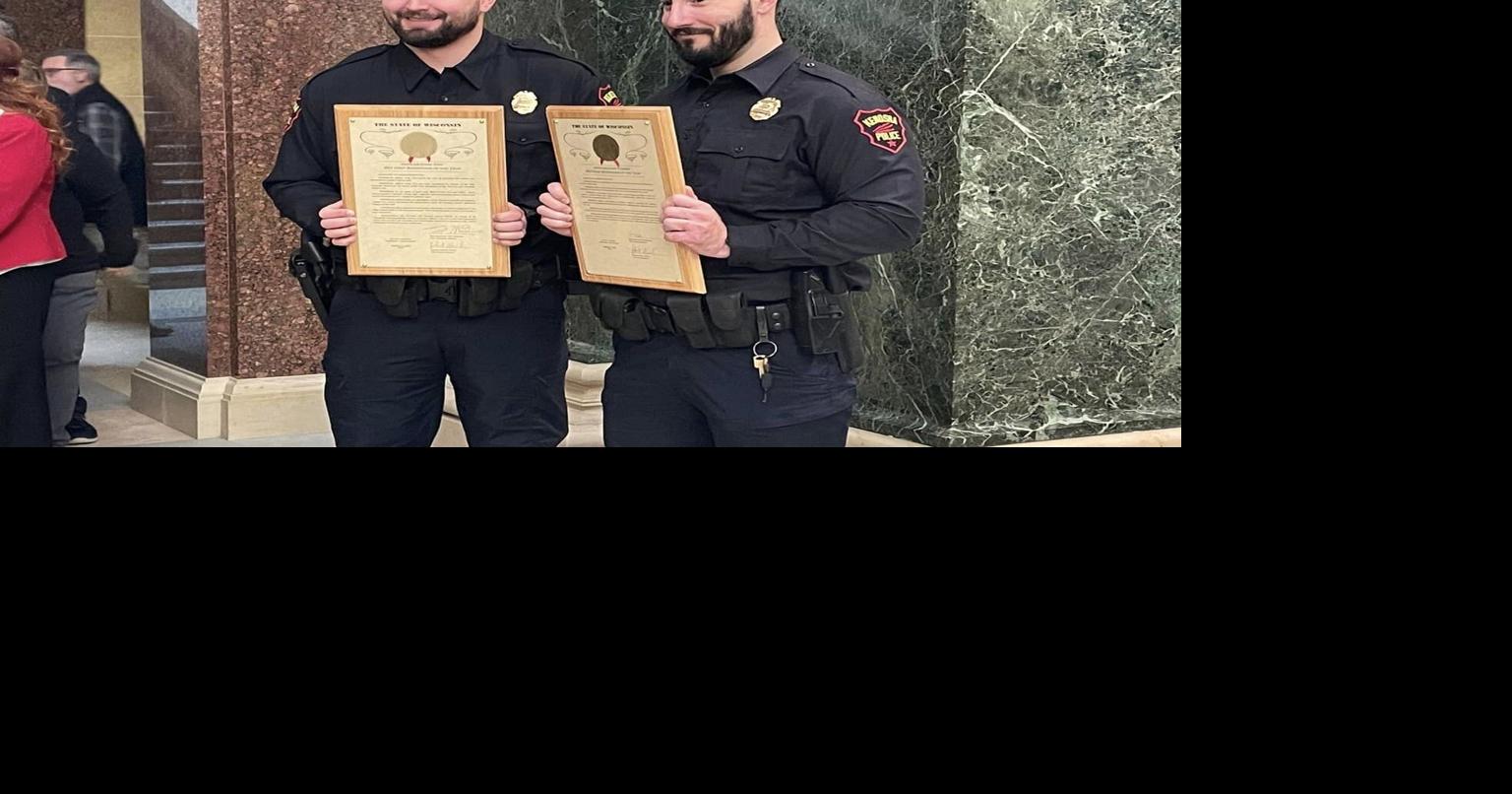 Kenosha police officers honored by state Assembly