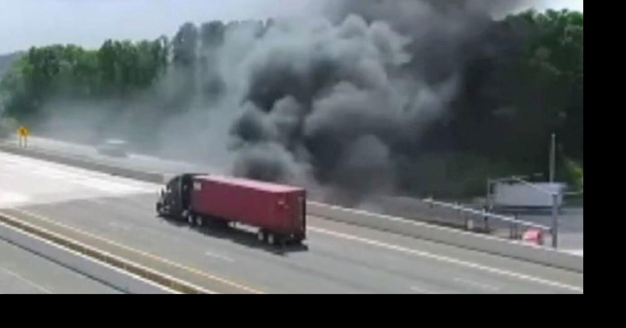 Truck fire closes Highway KR at I-94 in Kenosha County