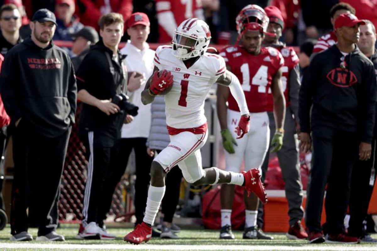 Aron Cruickshank's growing role has helped open up Badgers football ...