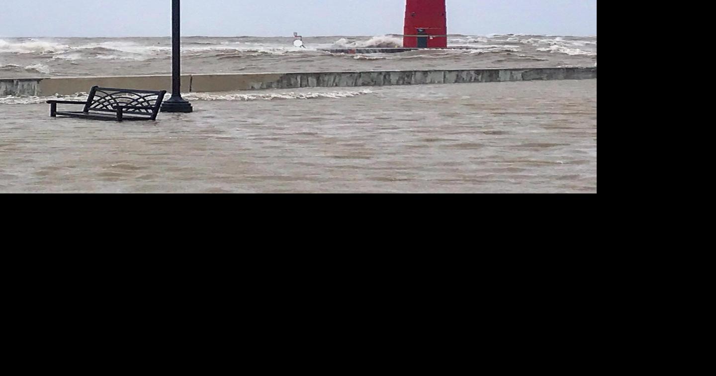 IN PHOTOS: Storm damage along the lakefront (Jan. 11-12, 2020)