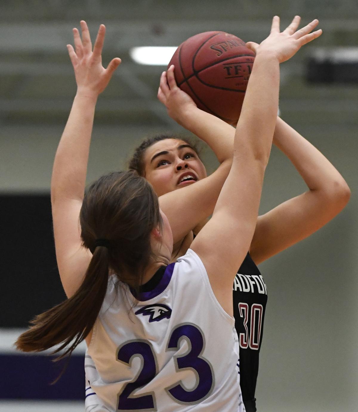 Dynamic duo propels Bradford girls | Bradford Girls Basketball ...