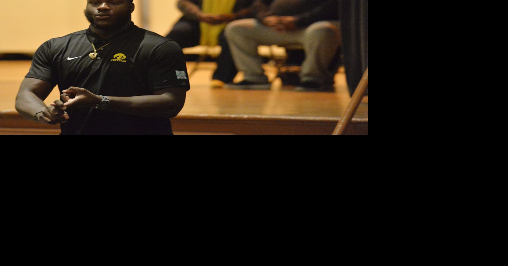 ‘School is everything’: University of Iowa football player returns to ...