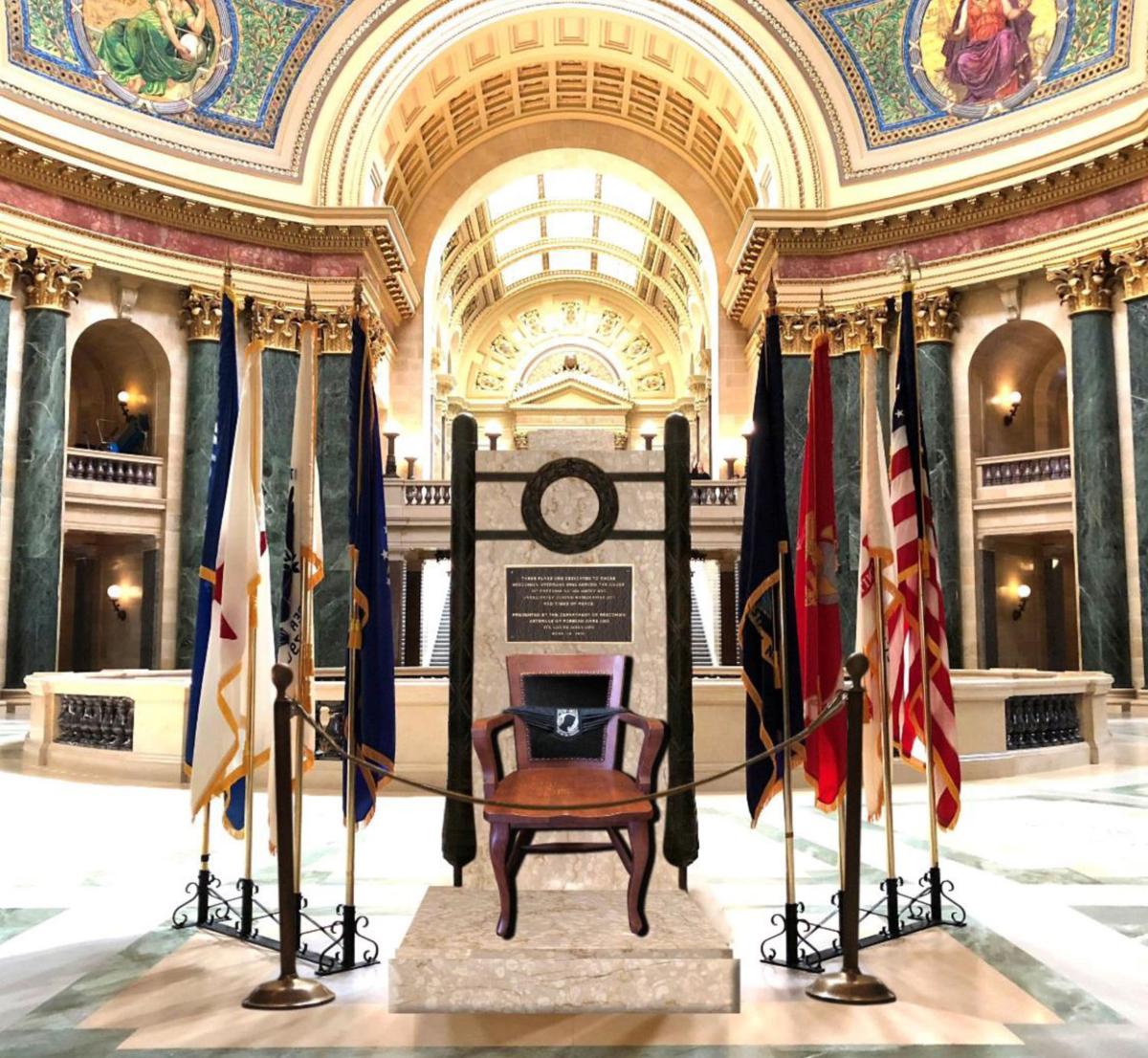 Chair of Honor coming to state capitol | News | kenoshanews.com