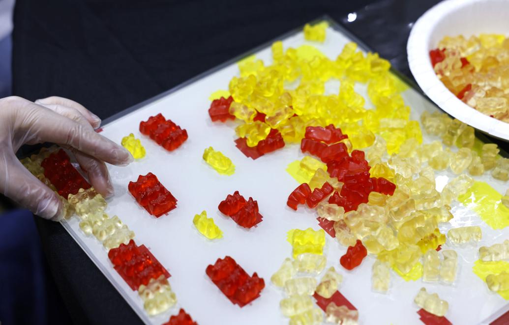 Haribo, UW-P team up for record-setting gummi bear mosaic
