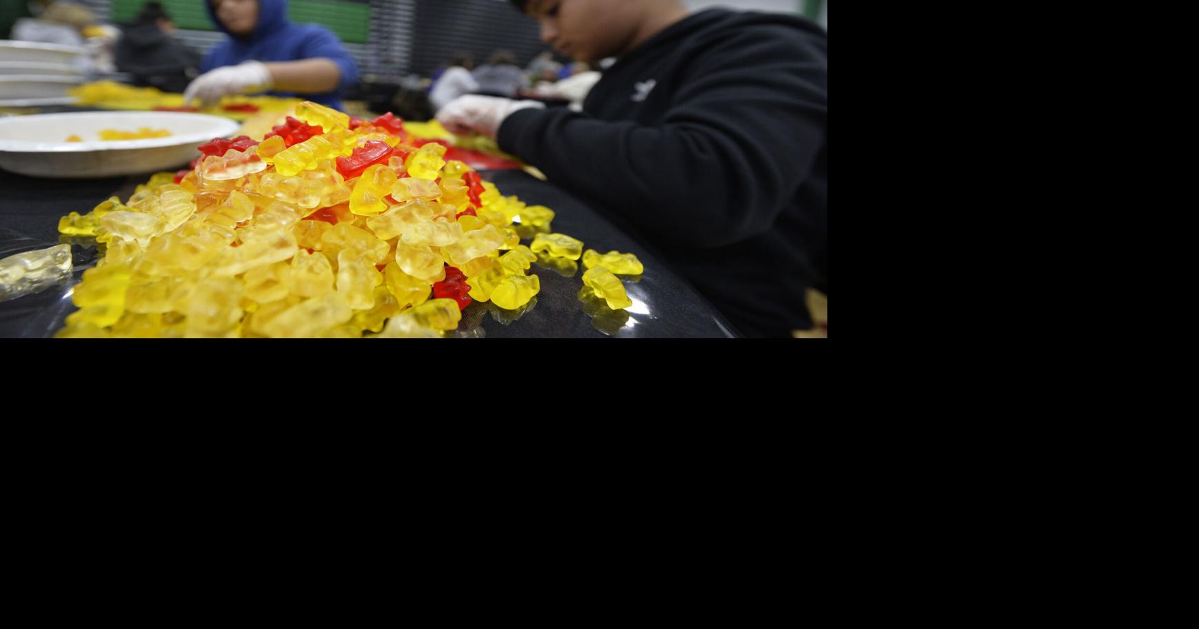 Haribo, UW-P team up for record-setting gummi bear mosaic